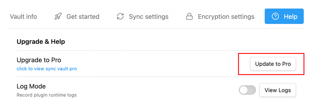 sync vault使用手册